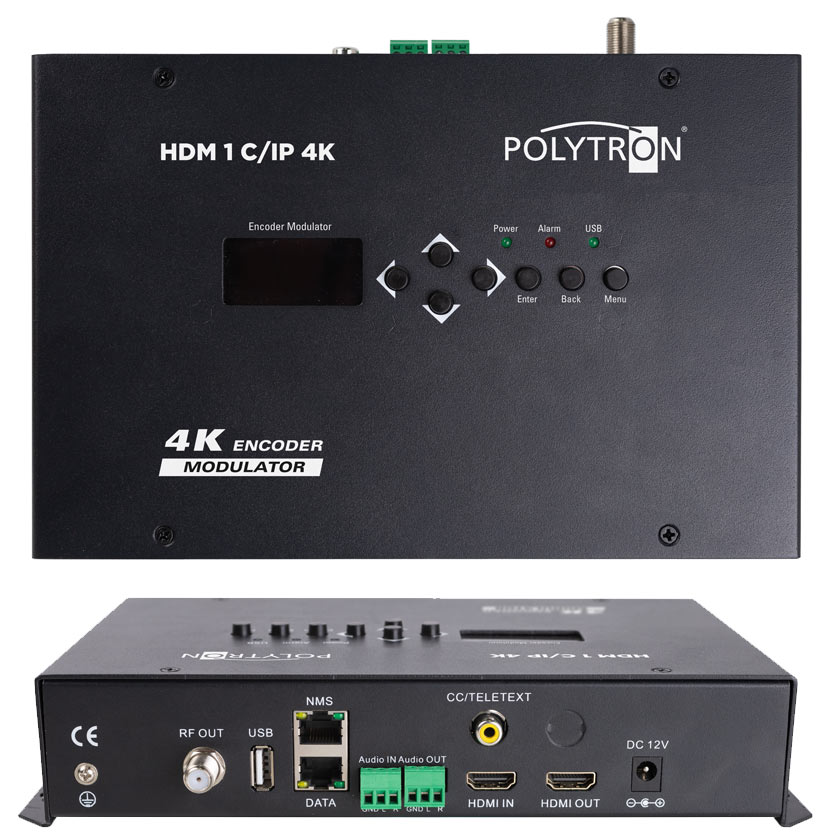 HDM 1 C/IP 4K - Modulator zur Einspeisung von 4K Content
